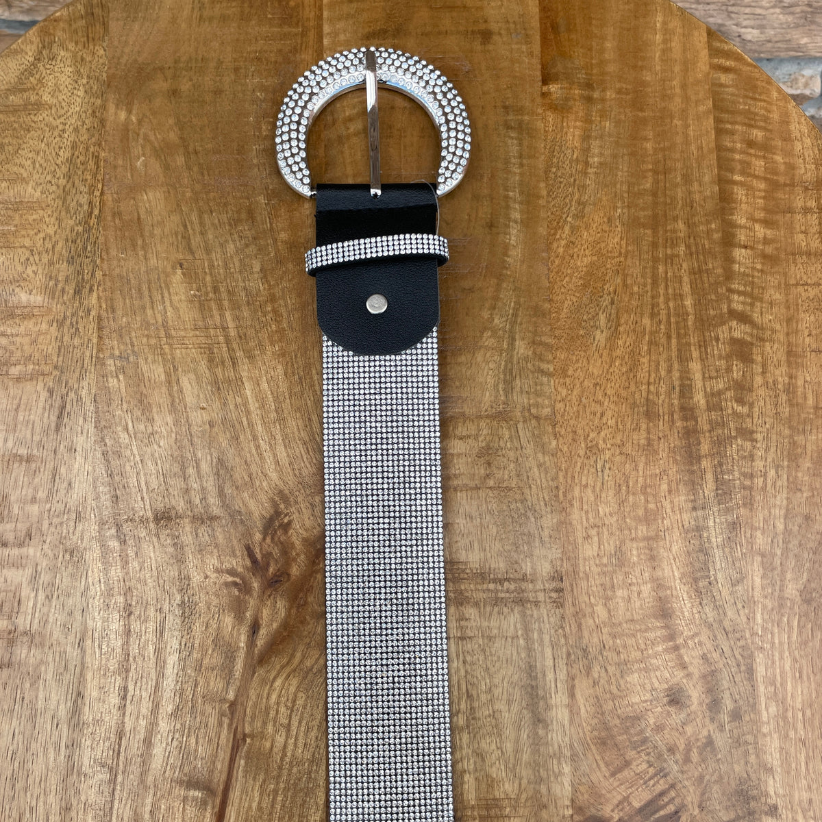 Jenni Silver Rhinestone Belt – Moreno's Wear