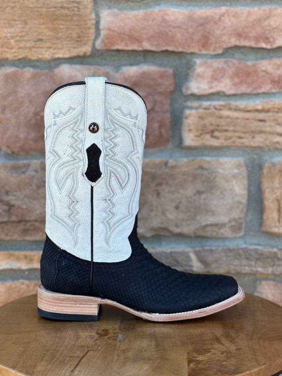 Men's Tanner Mark Genuine Python Square Toe Boots – Moreno's Wear