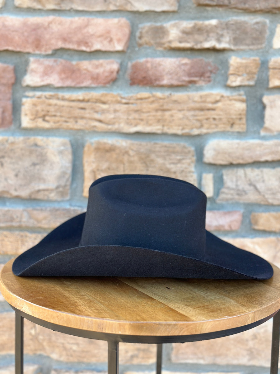 Katherine Black Felt Western Hat Felt – Moreno's Wear