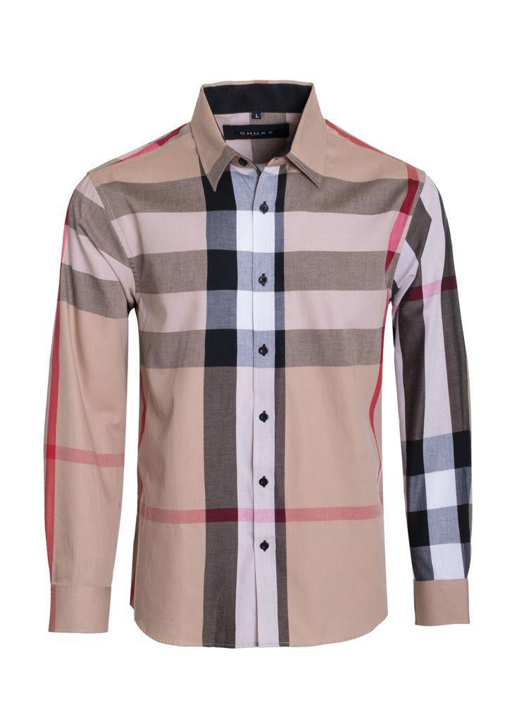 Baldelli Beige Berry Print Long Sleeve Shirt – Moreno's Wear