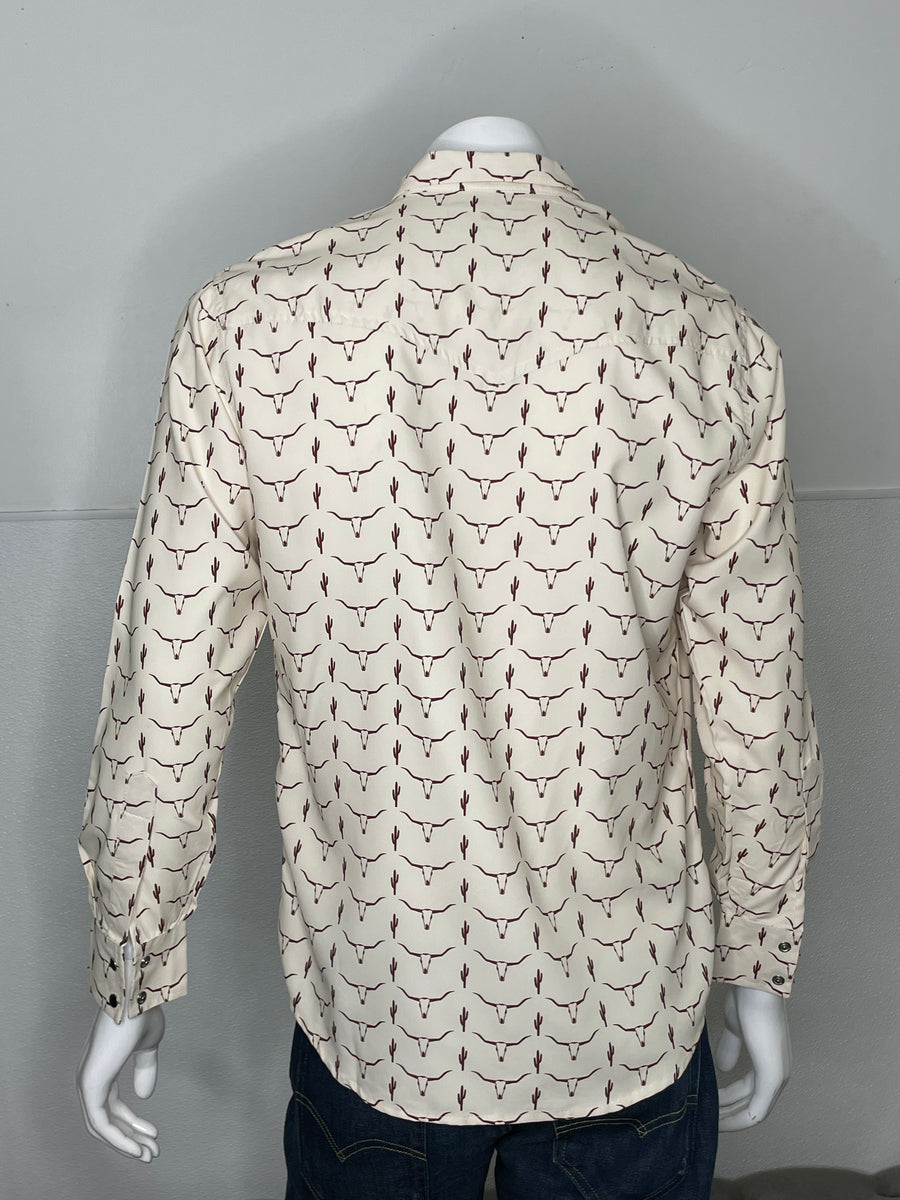 Longhorn Western Shirt – Moreno's Wear